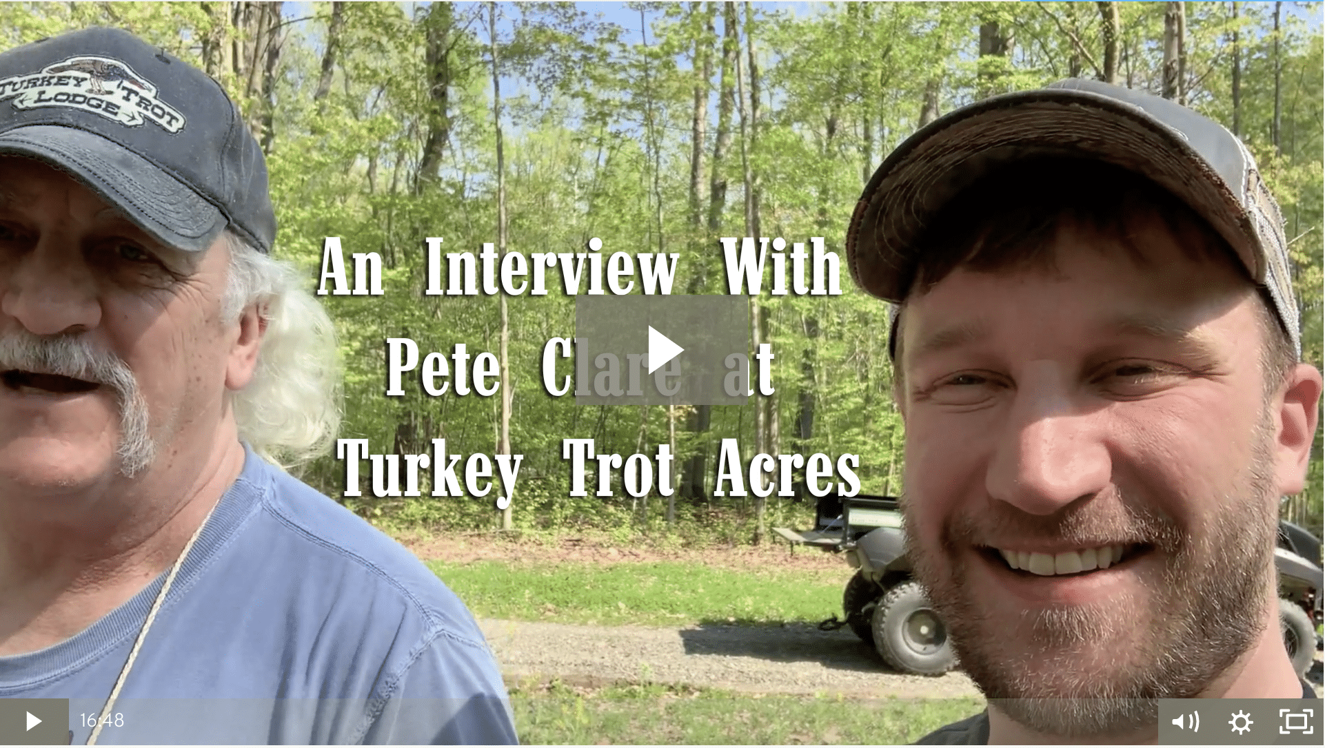 An Interview With Pete Clare At Turkey Trot Acres