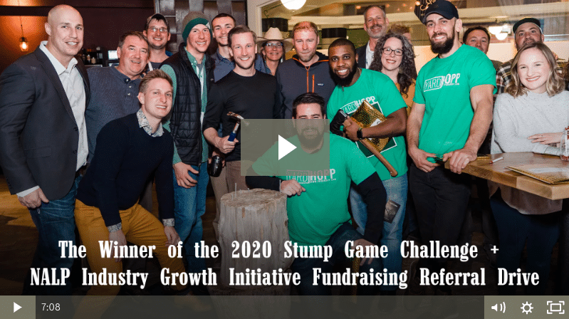 The Winner of the 2020 Stump Game Challenge + NALP Industry Growth ...